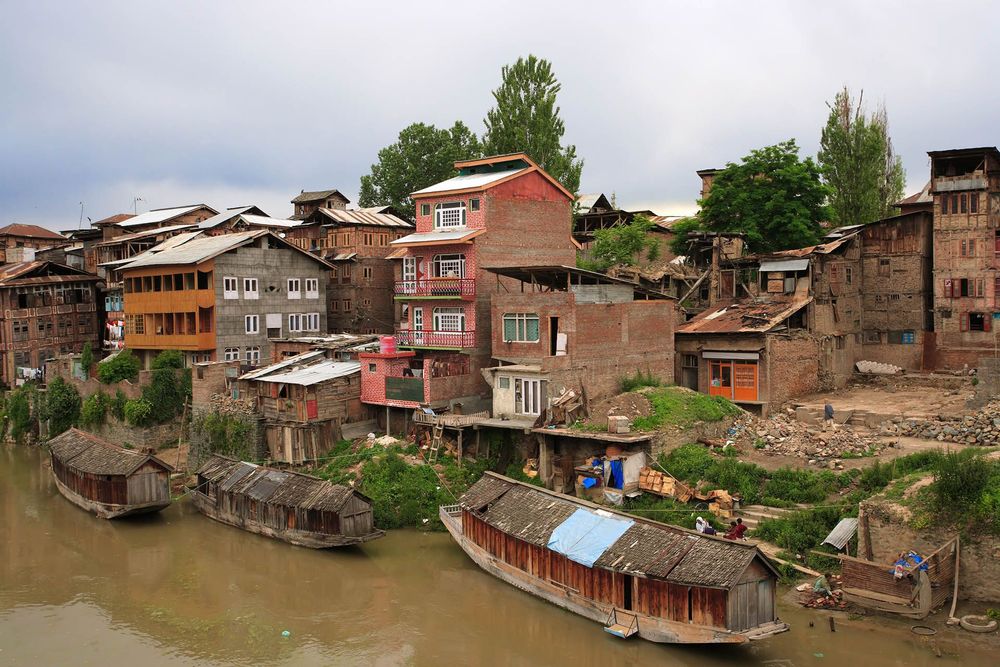 Old Town Srinagar Kashmir