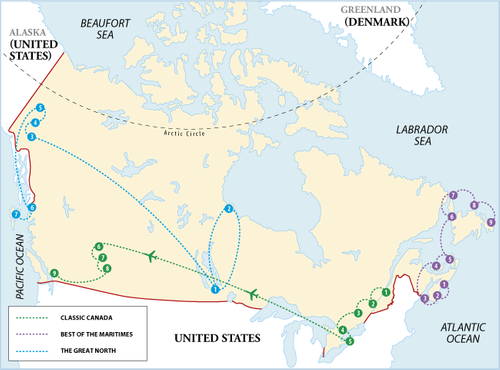 Canada Itineraries - Rough Guides | Rough Guides